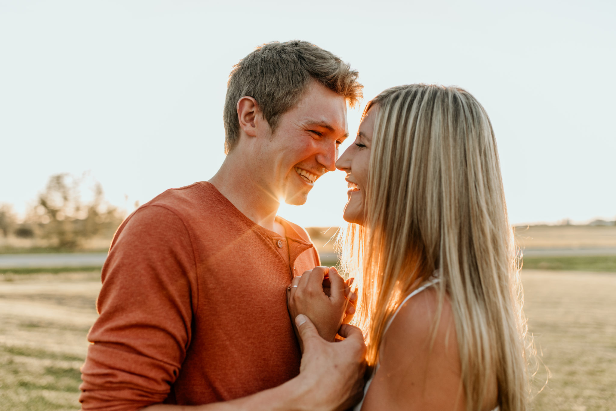 Summer Engagement Session in Sherwood Park - Cora and Conner
